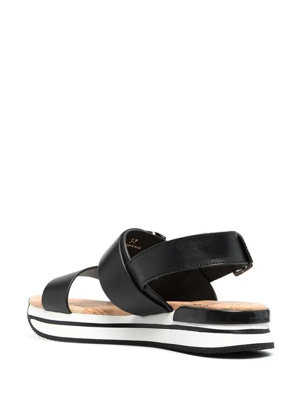 Hogan Flatform Sandals