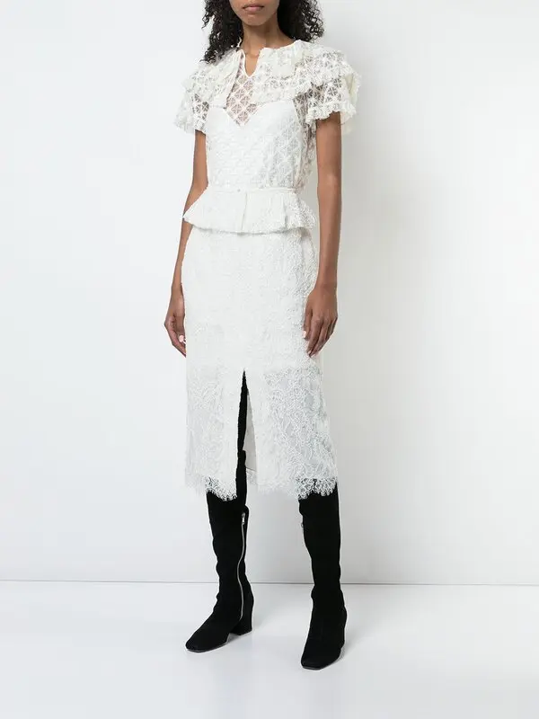 black silk and lace slip dress Black Lace Cut-out Long Silk Slip Dress
