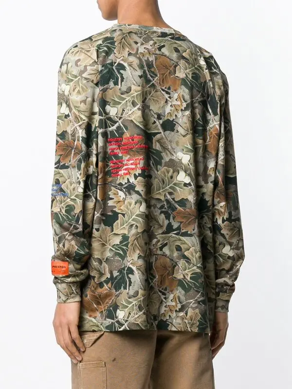 Heron Preston X Carhartt Wip Leaf Print Top