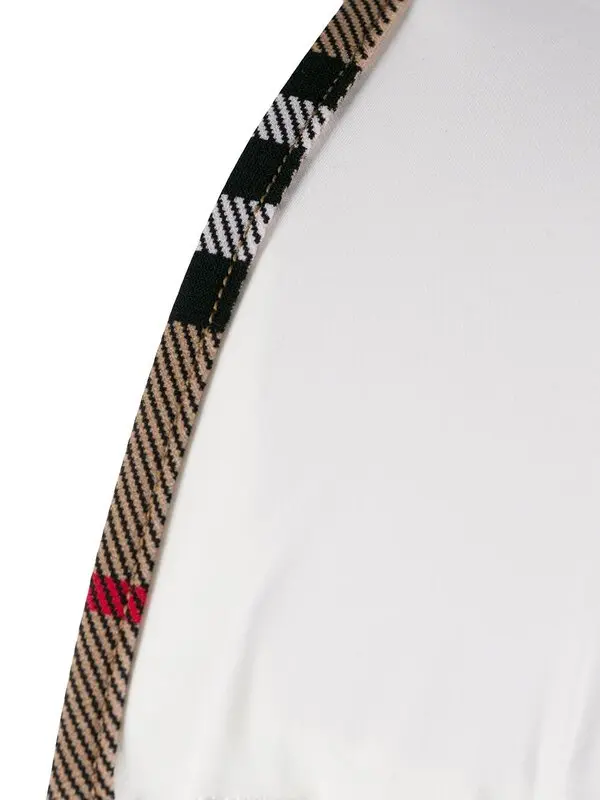 Burberry Vintage Check Trim Bikini - White