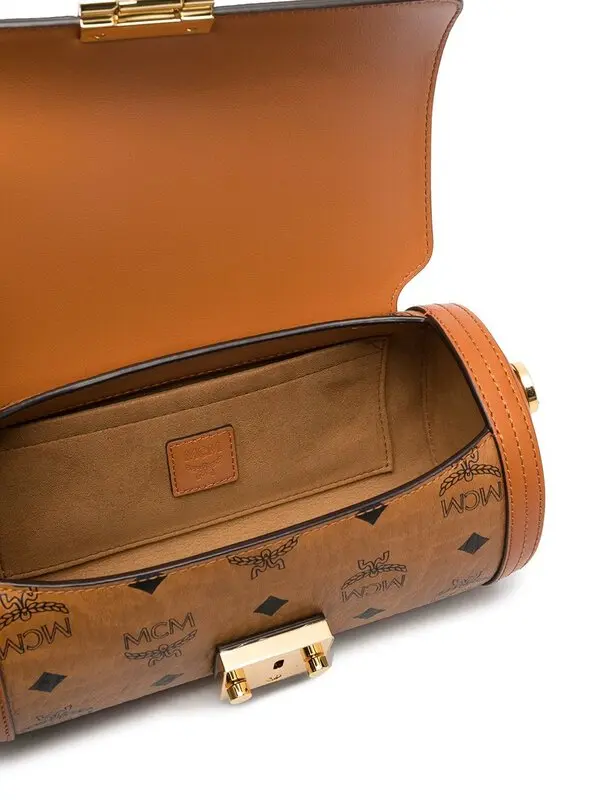 mcm ロゴプリント ボディバッグ ブラウン Mcm Logo-Print Crossbody Bag - Brown | Editorialist