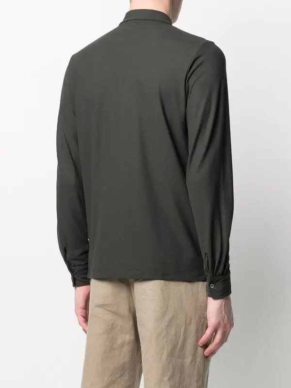 ZANONE Straight-fit Shirt - Green