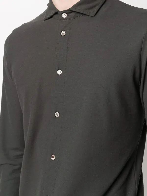 ZANONE Straight-fit Shirt - Green