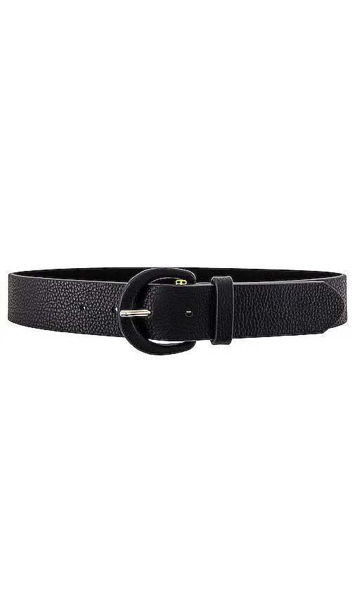 B-low The Belt Yara Pebbled Leather Belt - Black
