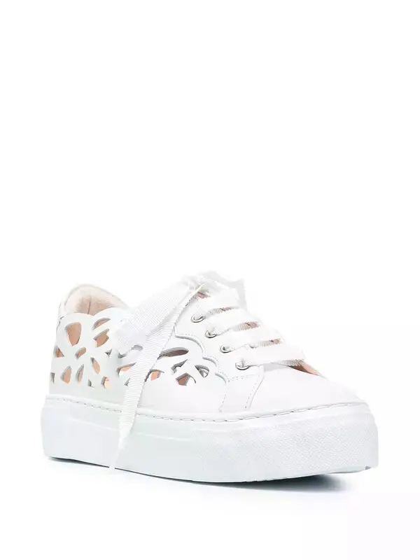 Agl Mandi Laser-cut Sneakers