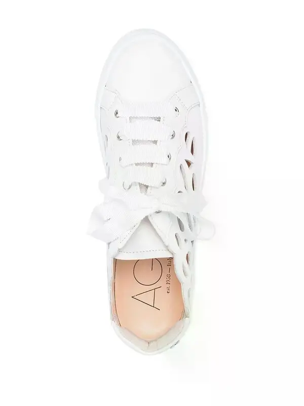Agl Mandi Laser-cut Sneakers