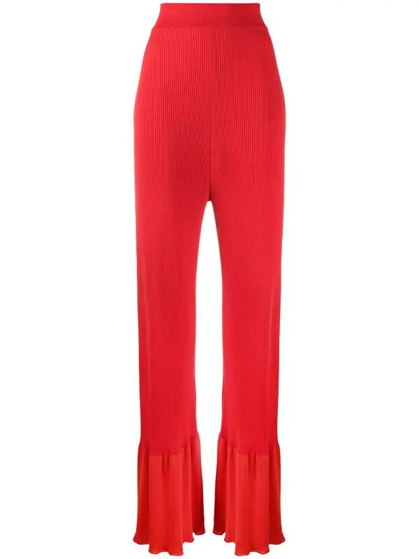 Stella McCartney Rib-knit Long-length Trousers