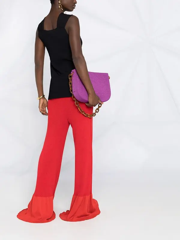 Stella McCartney Rib-knit Long-length Trousers