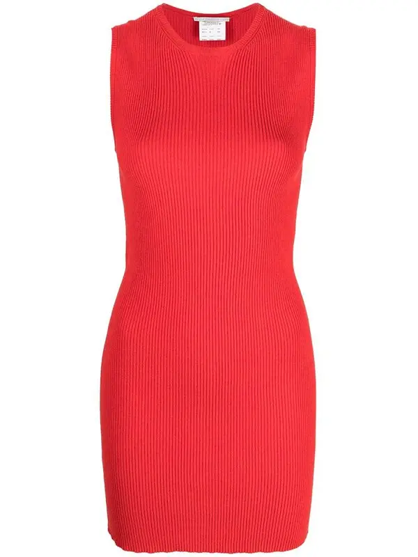Stella McCartney Ribbed Knit Tunic Dress