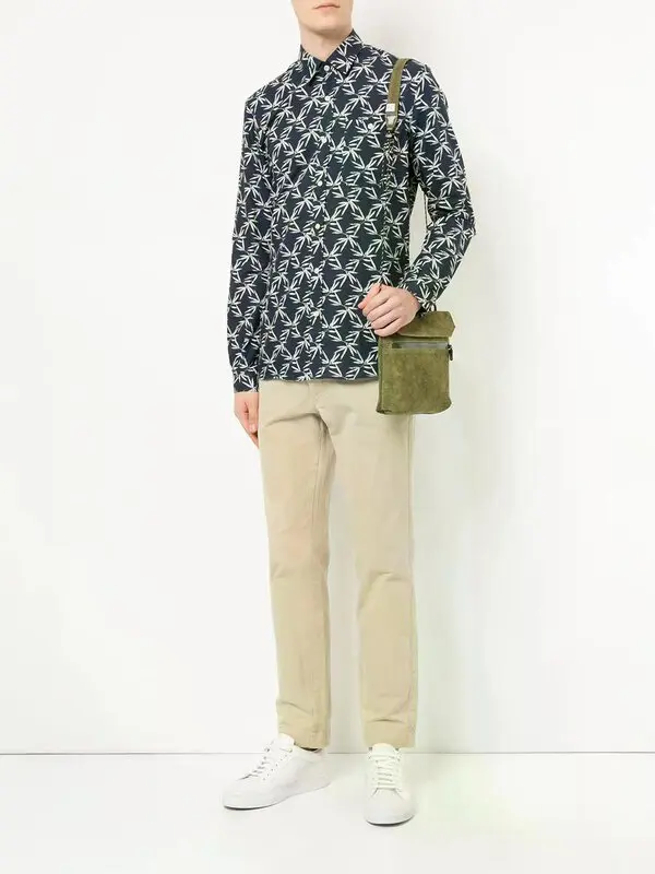 AS2OV Square Shoulder Bag - Green