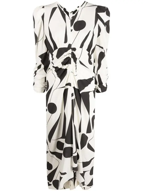 Isabel Marant Albi Abstract-print Dress