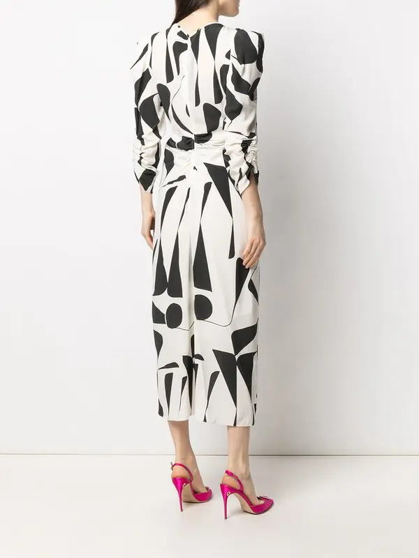 Isabel Marant Albi Abstract-print Dress