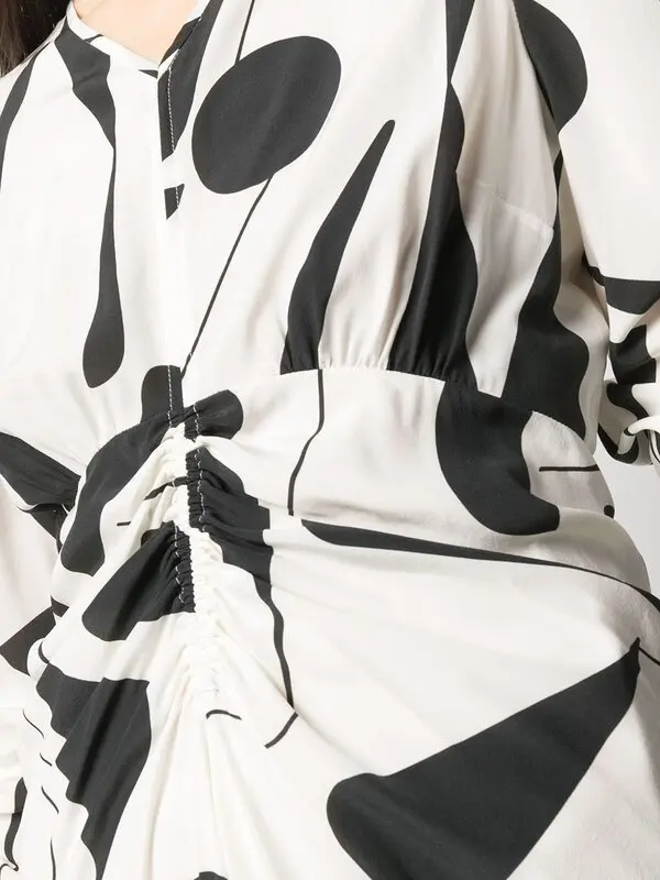 Isabel Marant Albi Abstract-print Dress