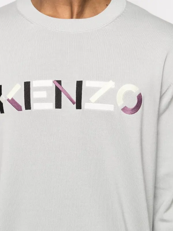 Kenzo Logo-embroidered Jumper