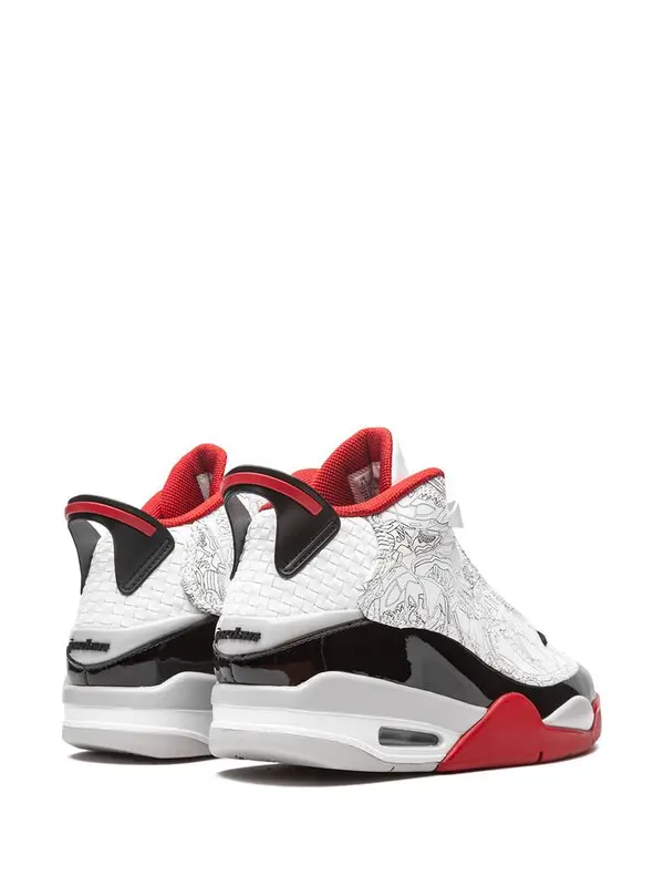 JORDAN Air Dub Zero /black/varsity Red Sneakers