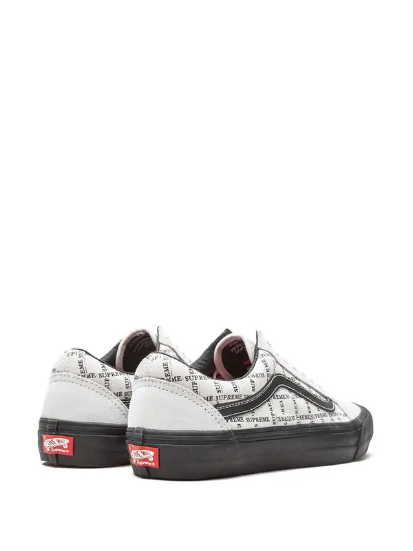 VANS X Supreme Old Skool Pro Grid Sneakers - White