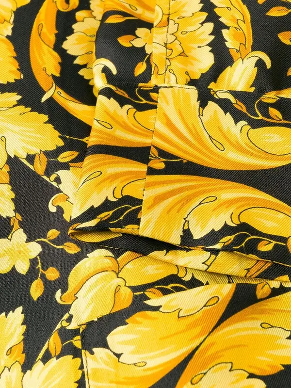 Versace Barocco-print Pyjama Shirt