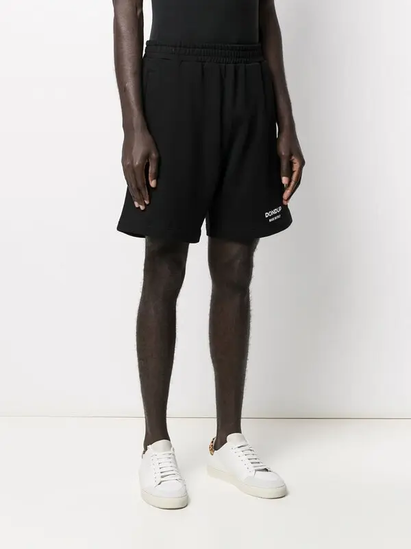 DONDUP Logo Print Track Shorts