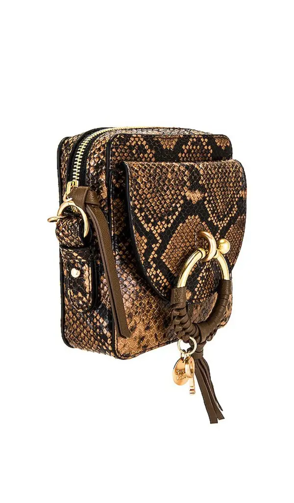 See By Chloé Joan Small Camera Bag In Brown