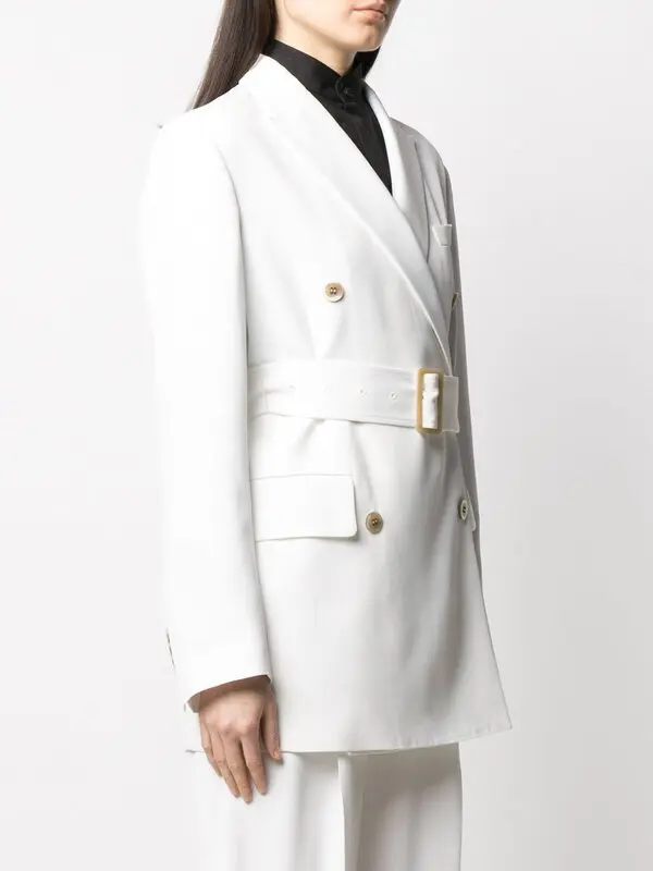 GOLDEN GOOSE Double-breasted Belted Blazer