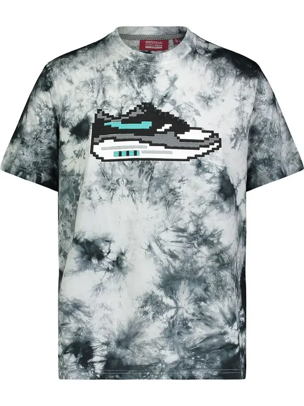 MOSTLY HEARD RARELY SEEN Sneaker Tie-dye Print T-shirt