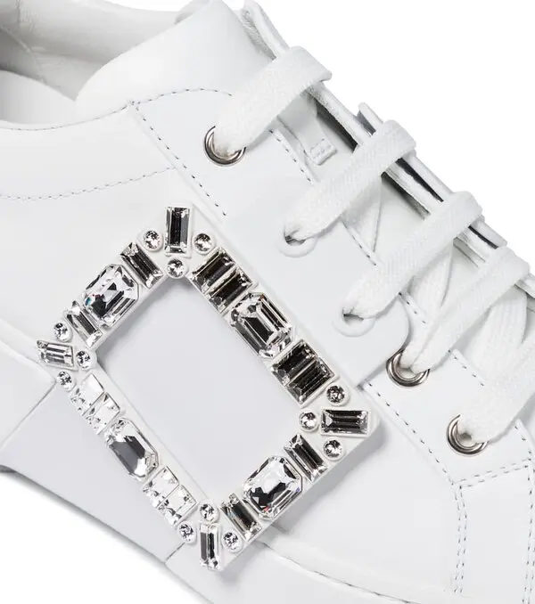 ROGER VIVIER Viv Skate Strass Sneakers