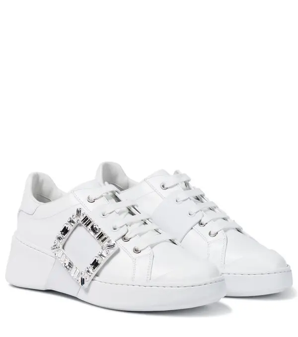 ROGER VIVIER Viv Skate Strass Sneakers
