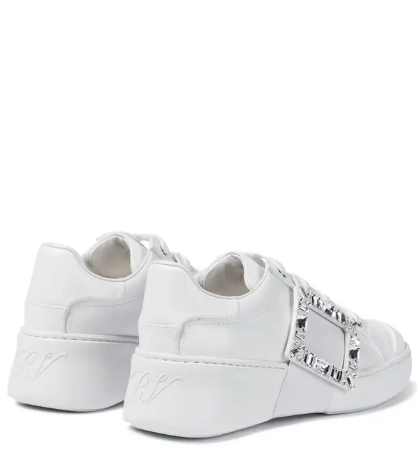 ROGER VIVIER Viv Skate Strass Sneakers