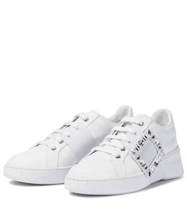 ROGER VIVIER Viv Skate Strass Sneakers