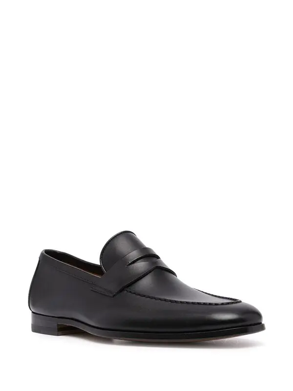 Magnanni Leather Penny Loafers