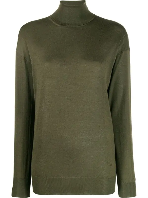 TOM FORD Roll Neck Jumper - Green