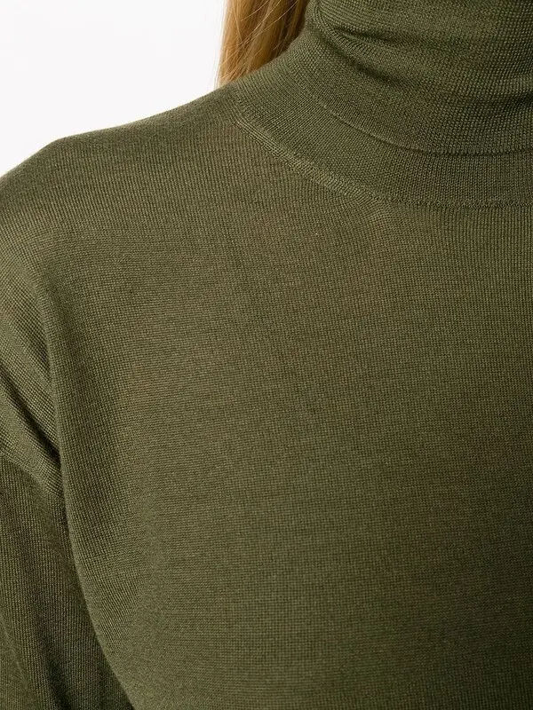 TOM FORD Roll Neck Jumper - Green