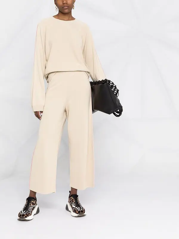 Stella McCartney Single-stripe Rib-trim Jumper