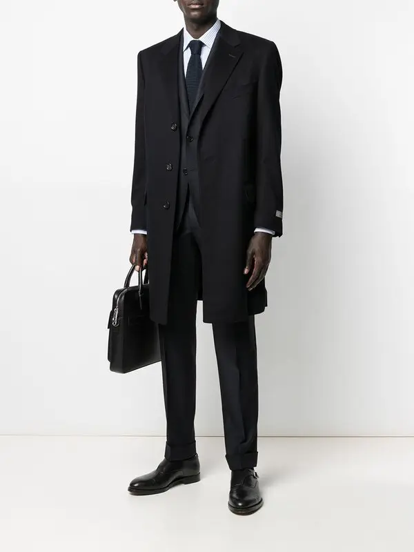 Canali Single-breasted Tailored Coat