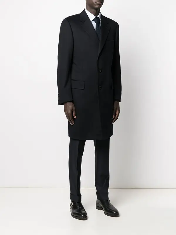 Canali Single-breasted Tailored Coat