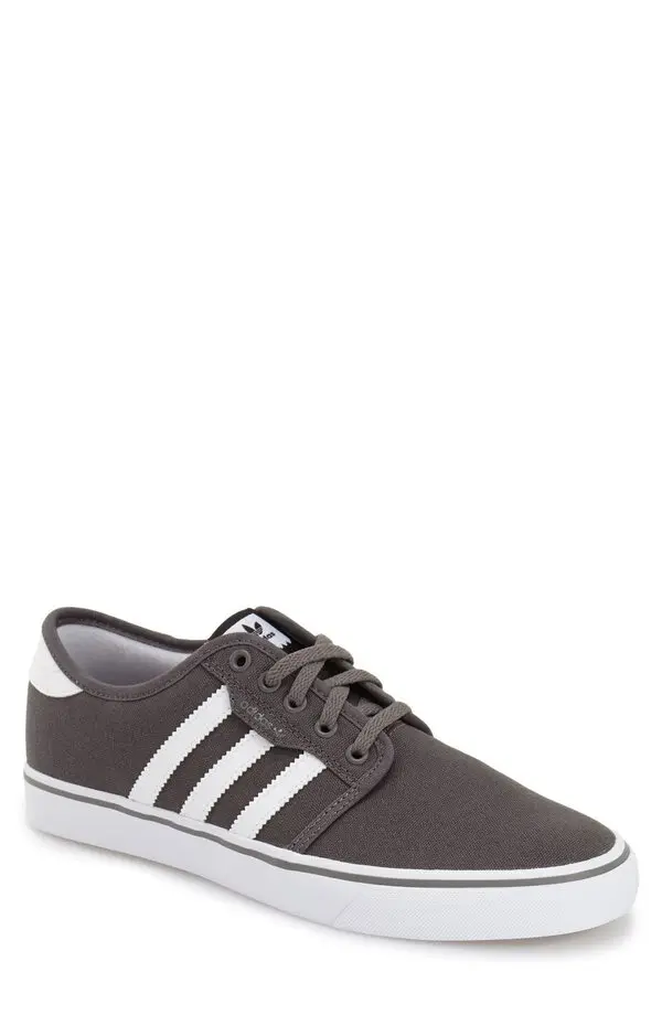 Adidas Seeley Skate Sneaker - Ash/ White | Editorialist
