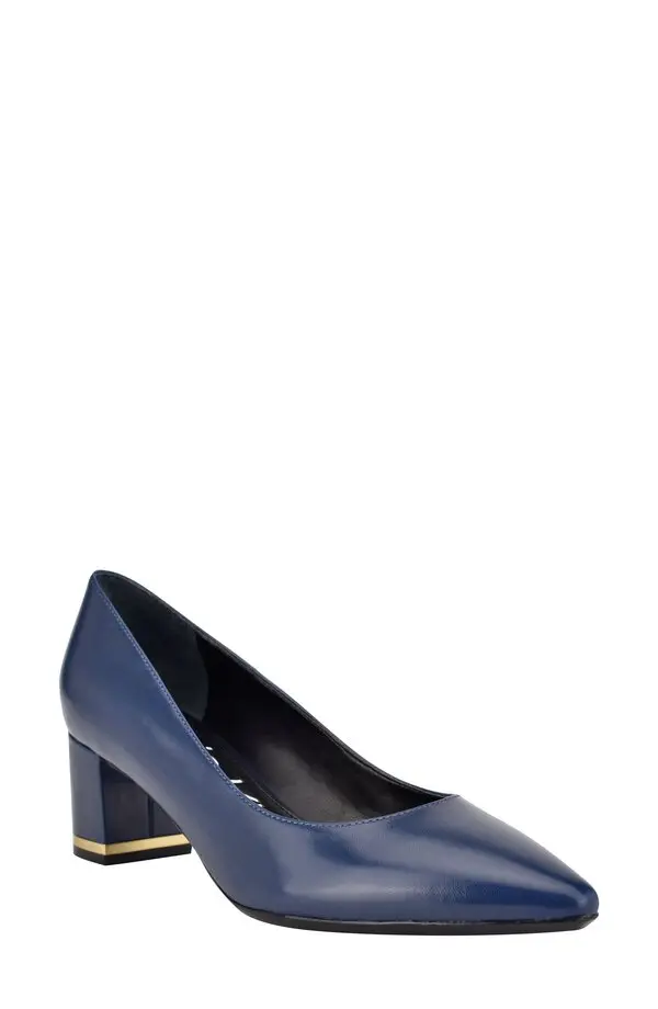 Calvin Klein Nita Block Heel Pump