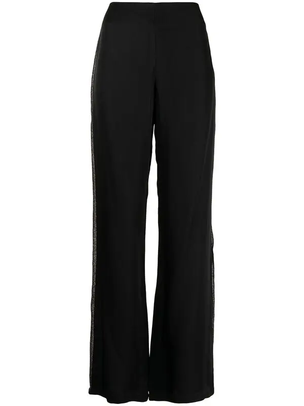 BARUNI X Ramadan Side-stripe Wide-leg Trousers