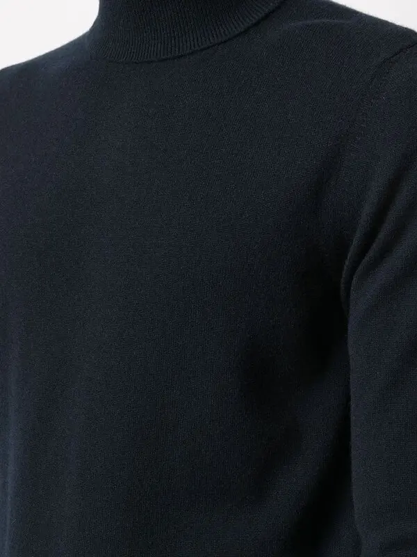 Malo Turtleneck Jumper - Blue