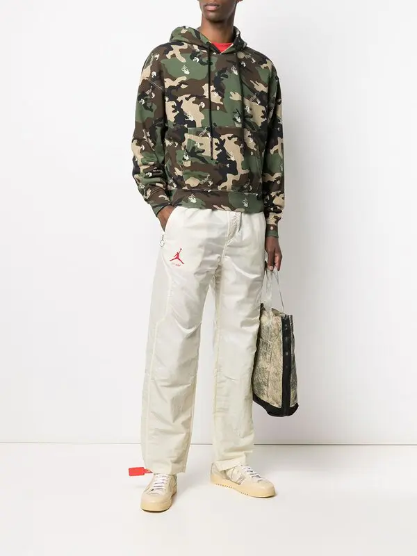 Nike X Off White Logo-print Track Pants
