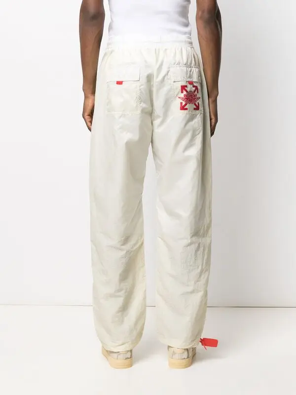 Nike X Off White Logo-print Track Pants