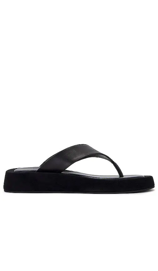 TONY BIANCO Ives Platform Sandal - Black Como