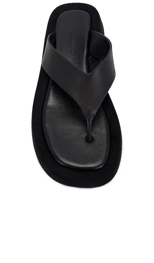 TONY BIANCO Ives Platform Sandal - Black Como