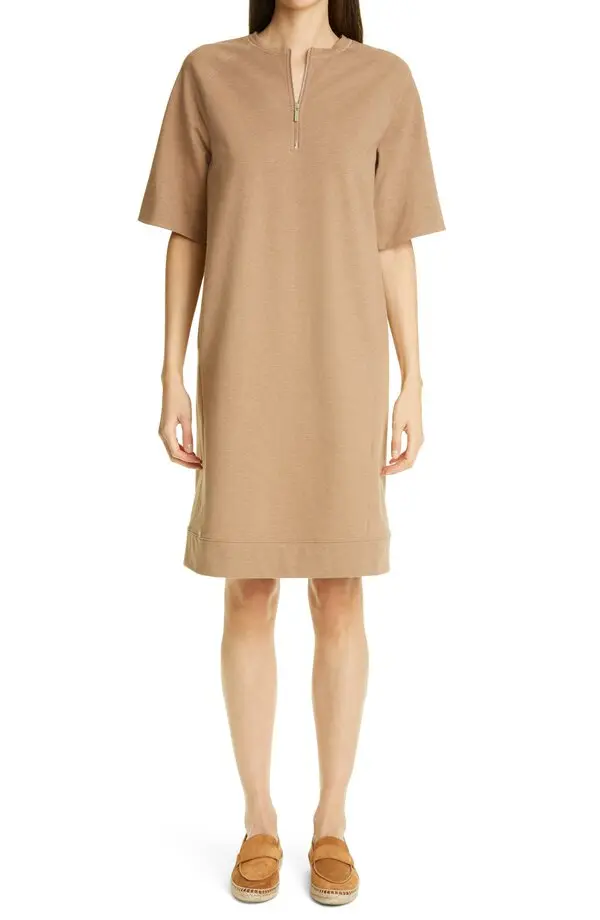 brown sweatshirt dress Fernscape Hooded Dress Dark Roast / M