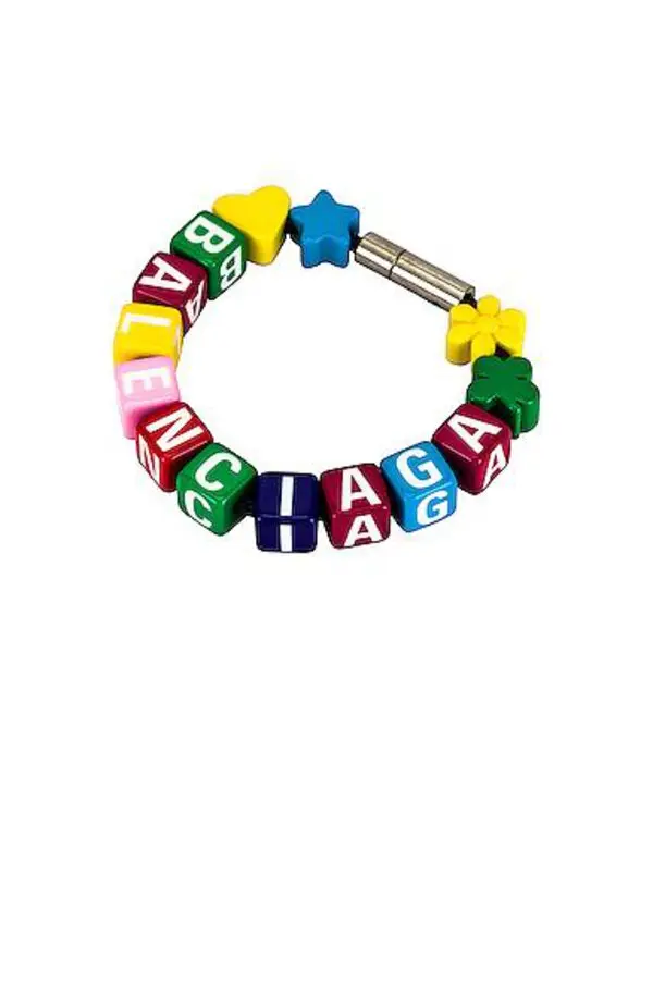 Balenciaga Toy Bracelet In In Red
