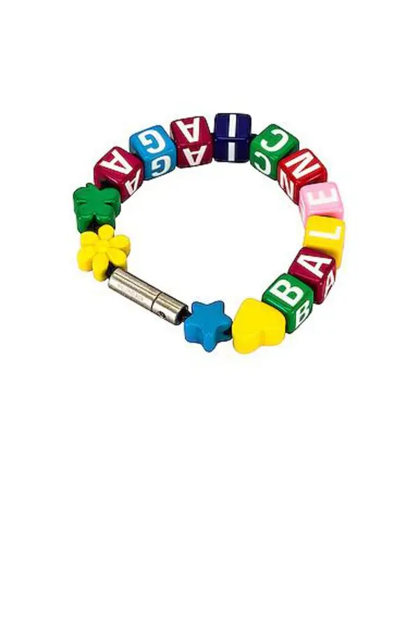 Balenciaga Toy Bracelet In In Red
