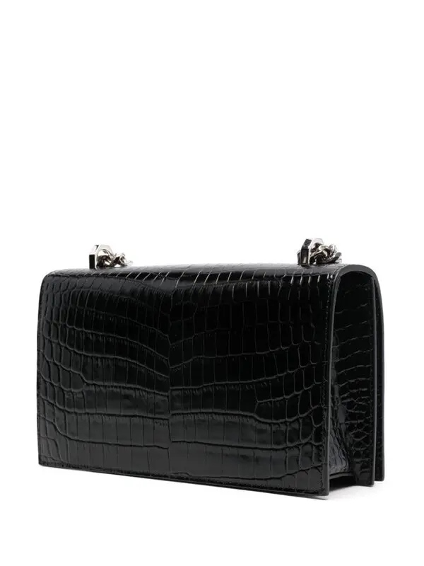 Alexander McQueen Crocodile Effect Bag