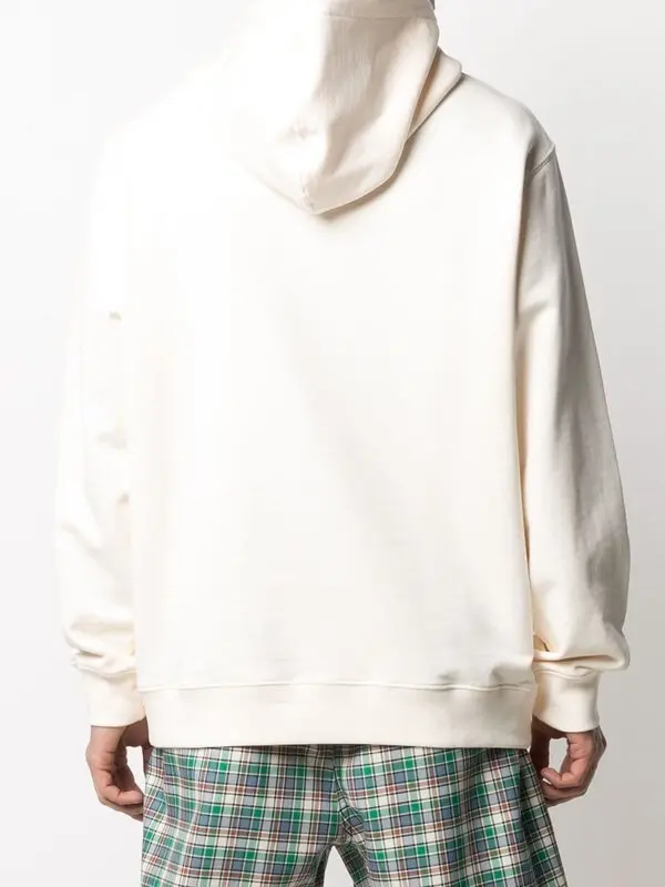 MSGM Future-print Hoodie - Neutrals