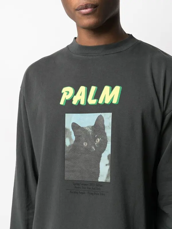 Palm Angels Graphic-print Sweatshirt