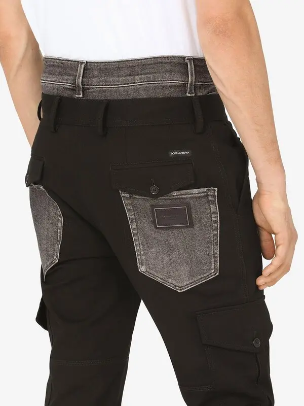 Dolce & Gabbana Double-waist Straight-leg Trousers